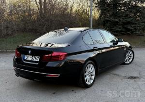 Melns BMW 520 2015 Tukums, ar dzinēja tilpumu 2.00 L un nobraukumu 324 tūkst. km par 12999 €, foto 5 vietnē AUTOMOTO.COM.LV