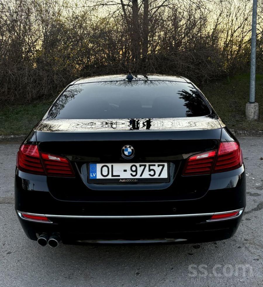 Melns BMW 520 2015 Tukums, ar dzinēja tilpumu 2.00 L un nobraukumu 324 tūkst. km par 12999 €, foto 6 vietnē AUTOMOTO.COM.LV