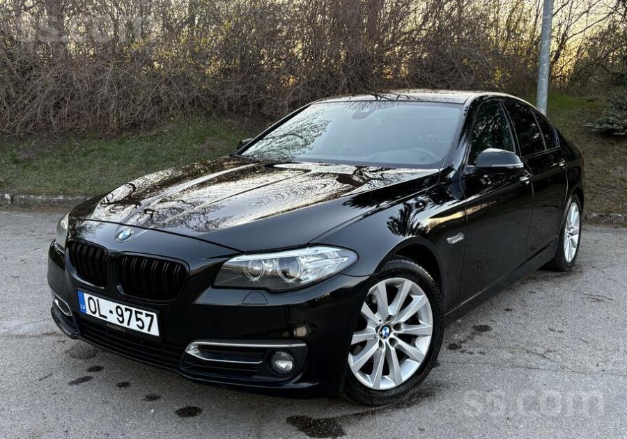 Melns BMW 520 2015 Tukums, ar dzinēja tilpumu 2.00 L un nobraukumu 324 tūkst. km par 12999 €, foto 9 vietnē AUTOMOTO.COM.LV