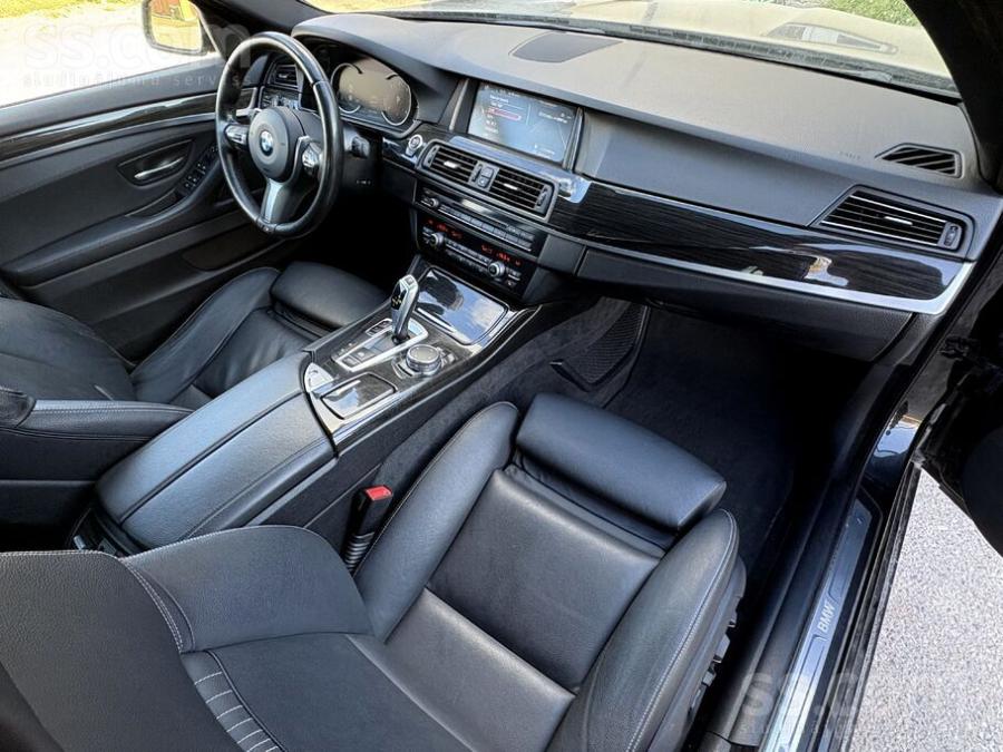 Melns BMW 520 2015 Tukums, ar dzinēja tilpumu 2.00 L un nobraukumu 324 tūkst. km par 12999 €, foto 11 vietnē AUTOMOTO.COM.LV