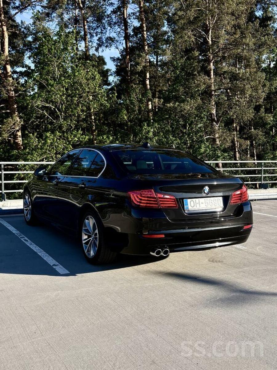 Melns BMW 520 2015 Rīga, ar dzinēja tilpumu 2.00 L un nobraukumu 260 tūkst. km par 13100 €, foto 5 vietnē AUTOMOTO.COM.LV
