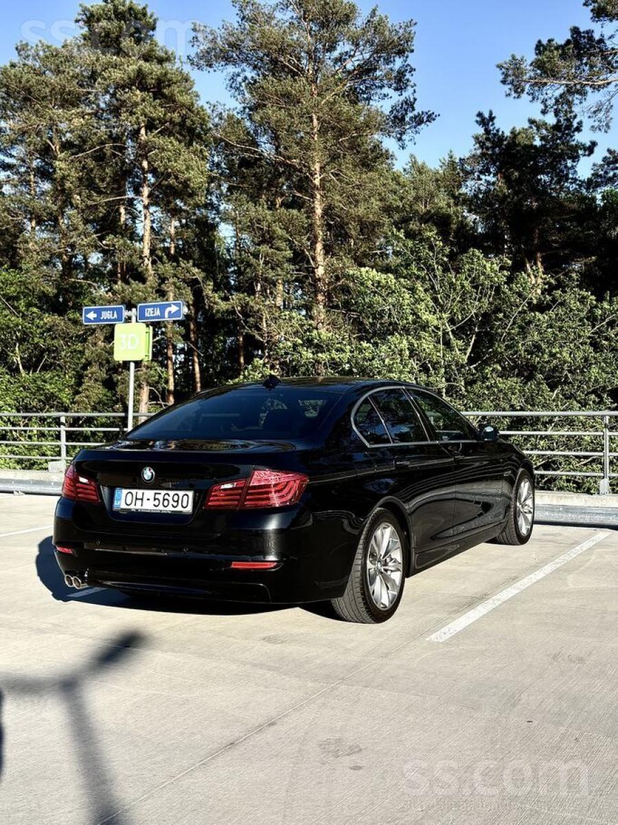 Melns BMW 520 2015 Rīga, ar dzinēja tilpumu 2.00 L un nobraukumu 260 tūkst. km par 13100 €, foto 7 vietnē AUTOMOTO.COM.LV