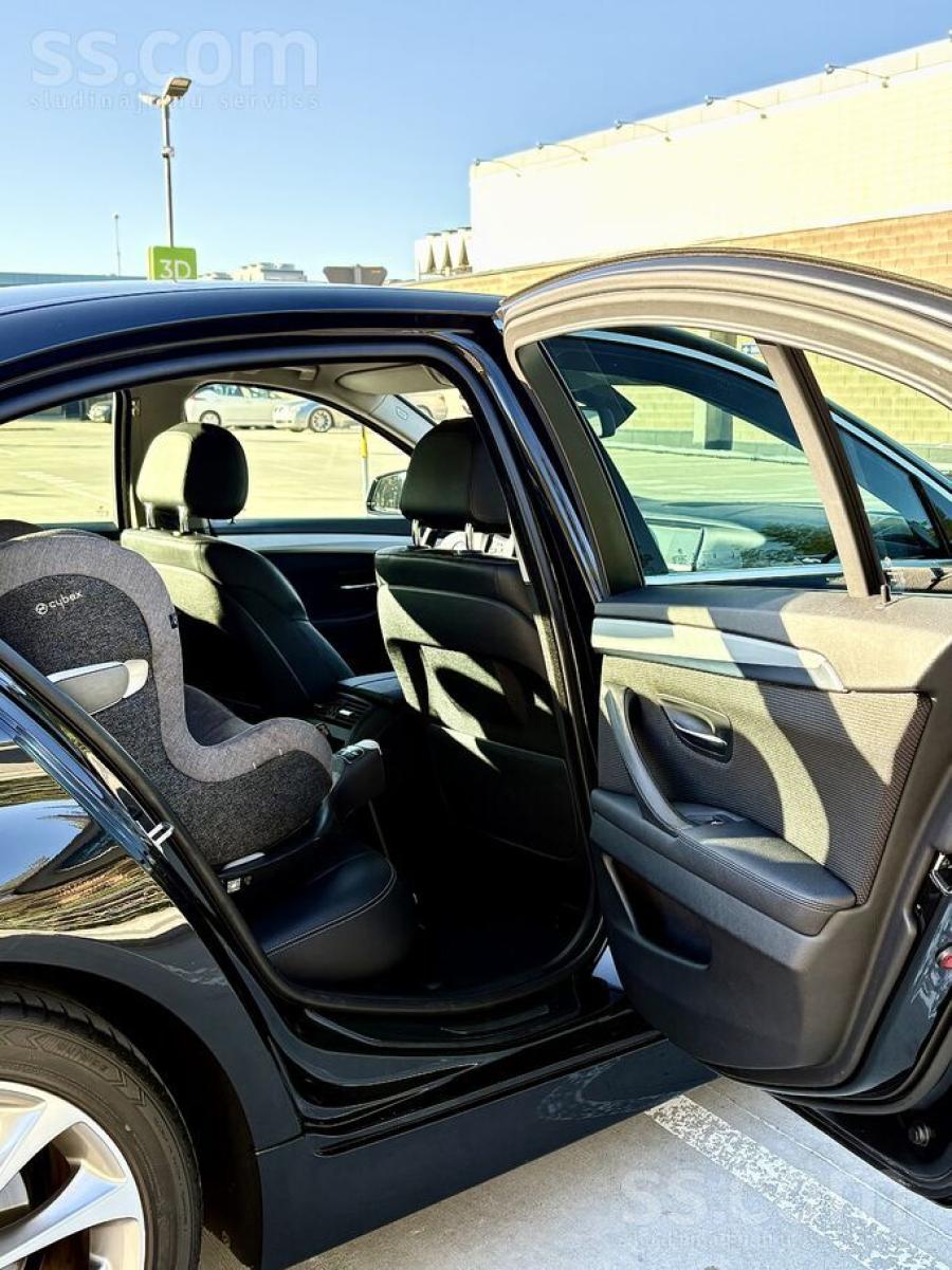 Melns BMW 520 2015 Rīga, ar dzinēja tilpumu 2.00 L un nobraukumu 260 tūkst. km par 13100 €, foto 12 vietnē AUTOMOTO.COM.LV