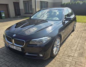 Black BMW 520 2015 in Kaunas, with an engine capacity of 2.00 L and mileage of 219 thousand km for 14000 €, photo 3 on AUTOMOTO.COM.LV