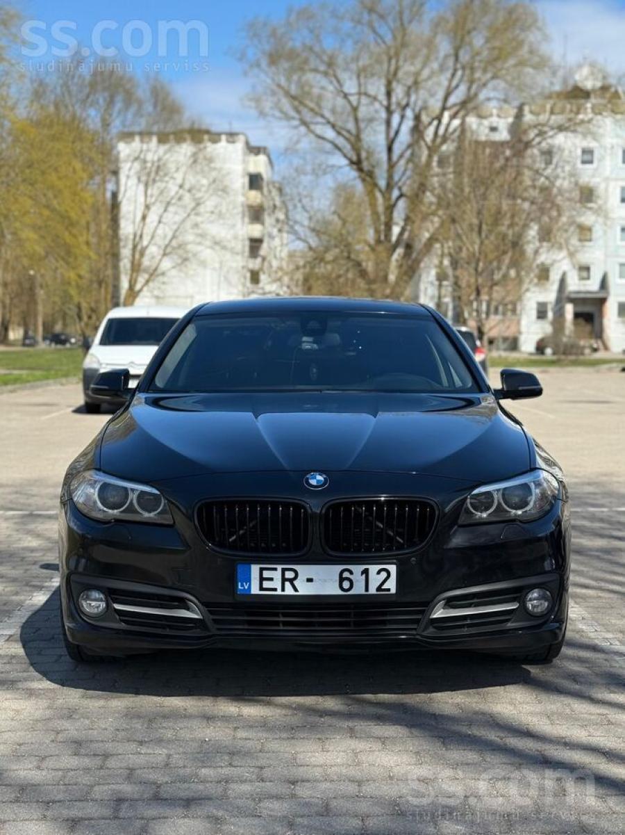 Melns BMW 520 2015 Rīga, ar dzinēja tilpumu 2.00 L un nobraukumu 348 tūkst. km par 12000 €, foto 3 vietnē AUTOMOTO.COM.LV