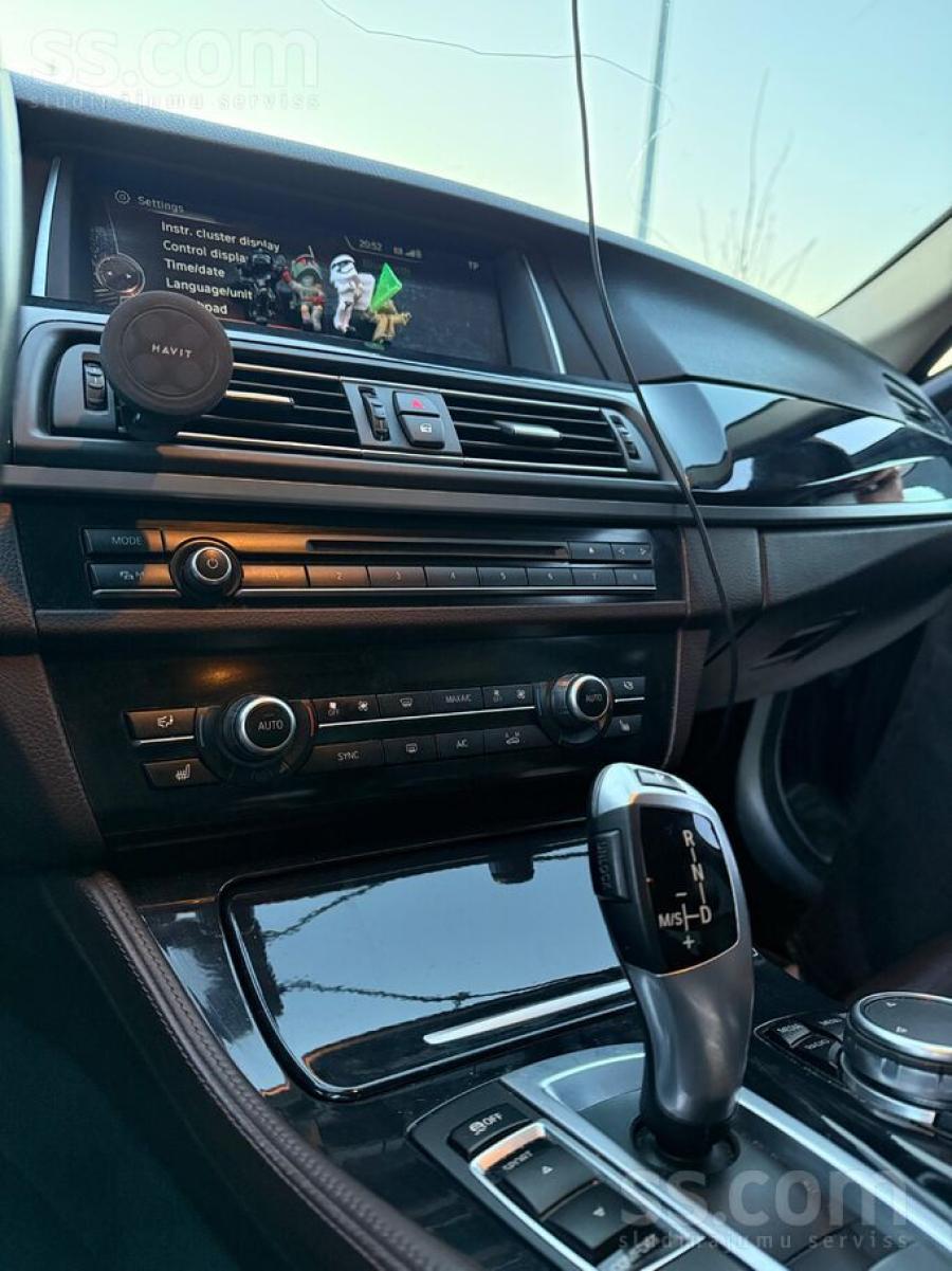 Melns BMW 520 2015 Rīga, ar dzinēja tilpumu 2.00 L un nobraukumu 348 tūkst. km par 12000 €, foto 7 vietnē AUTOMOTO.COM.LV