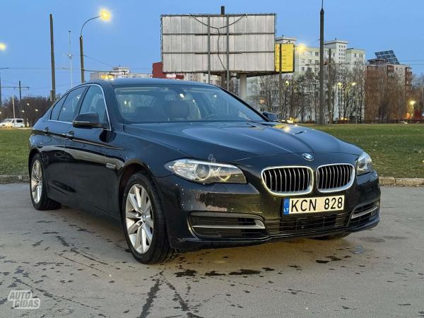 Melns BMW 520 2016 Kauņa, ar dzinēja tilpumu 2.00 L un nobraukumu 355 tūkst. km par 9990 €, foto 3 vietnē AUTOMOTO.COM.LV