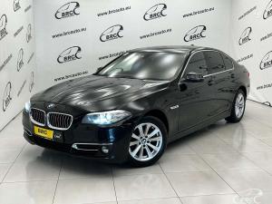 Melns BMW 520 2016 Viļņa, ar dzinēja tilpumu 2.00 L un nobraukumu 157 tūkst. km par 13500 €, foto  vietnē AUTOMOTO.COM.LV