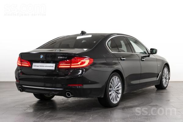 Melns BMW 520 2017 Rīga, ar dzinēja tilpumu 2.00 L un nobraukumu 118 tūkst. km par 25900 €, foto 2 vietnē AUTOMOTO.COM.LV