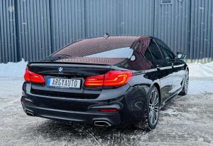 Black BMW 520 2017 in Kaunas, with an engine capacity of 2.00 L and mileage of 226 thousand km for 23500 €, photo 7 on AUTOMOTO.COM.LV
