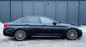 Black BMW 520 2017 in Kaunas, with an engine capacity of 2.00 L and mileage of 226 thousand km for 23500 €, photo 8 on AUTOMOTO.COM.LV