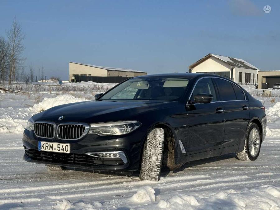 Черный БМВ 520 2017 в Вильнюс, объемом двигателя 2.00 л и пробегом 198 тыс. км за 20000 €, фото 6 на AUTOMOTO.COM.LV