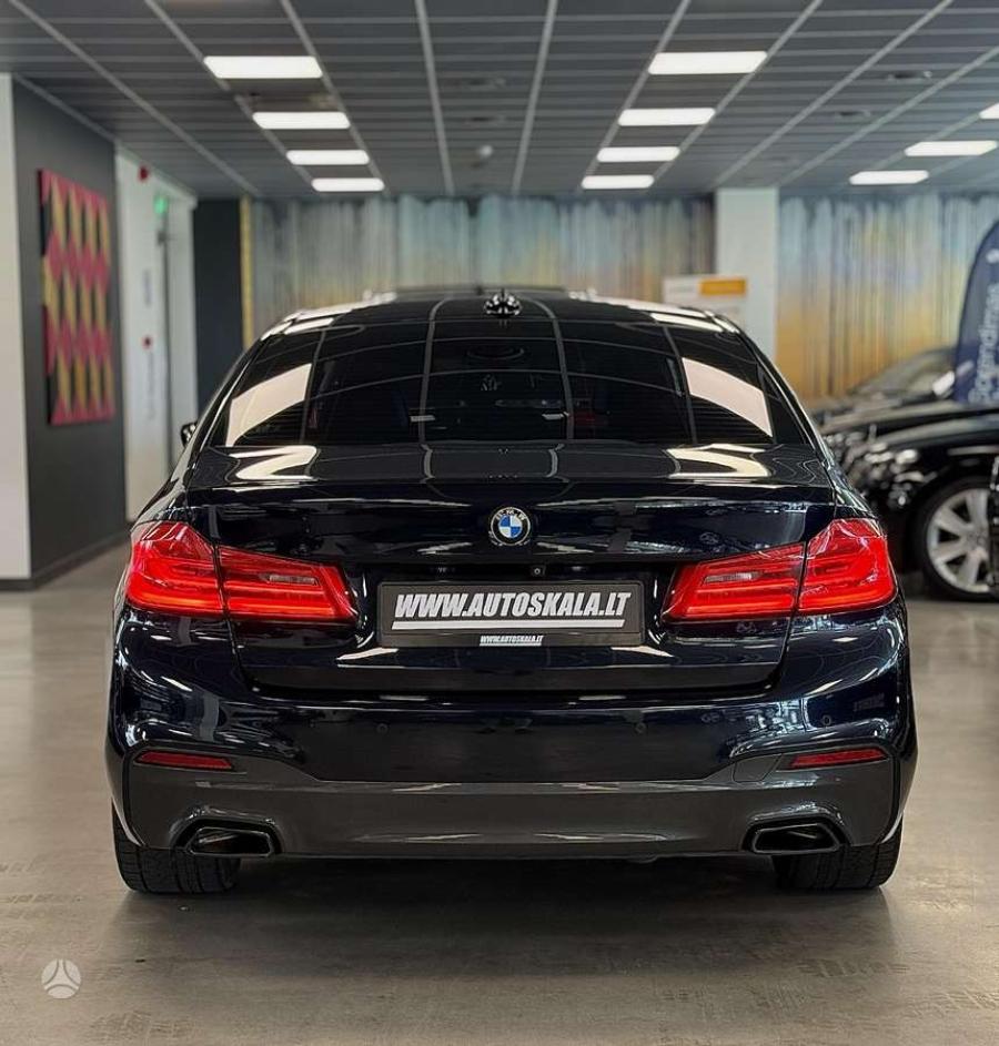 Melns BMW 520 2017 Klaipėda, ar dzinēja tilpumu 2.00 L un nobraukumu 285 tūkst. km par 24450 €, foto 4 vietnē AUTOMOTO.COM.LV