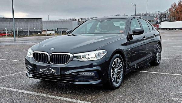 Melns BMW 520 2017 Viļņa, ar dzinēja tilpumu 2.00 L un nobraukumu 210 tūkst. km par 18800 €, foto 3 vietnē AUTOMOTO.COM.LV
