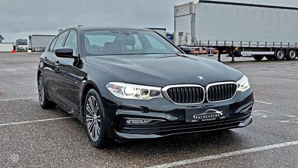 Melns BMW 520 2017 Viļņa, ar dzinēja tilpumu 2.00 L un nobraukumu 210 tūkst. km par 18800 €, foto 5 vietnē AUTOMOTO.COM.LV