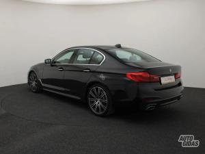 Black BMW 520 2017 in Vilnius, with an engine capacity of 2.00 L and mileage of 171 thousand km for 21999 €, photo 7 on AUTOMOTO.COM.LV