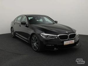 Black BMW 520 2017 in Vilnius, with an engine capacity of 2.00 L and mileage of 171 thousand km for 21999 €, photo 10 on AUTOMOTO.COM.LV