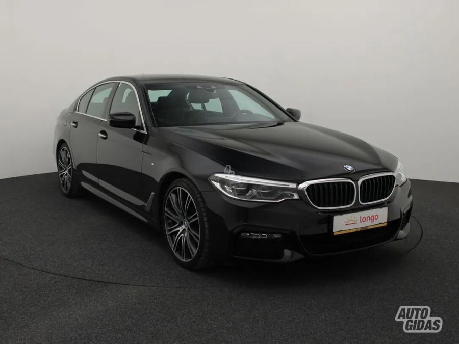 Black BMW 520 2017 in Vilnius, with an engine capacity of 2.00 L and mileage of 171 thousand km for 21999 €, photo 10 on AUTOMOTO.COM.LV