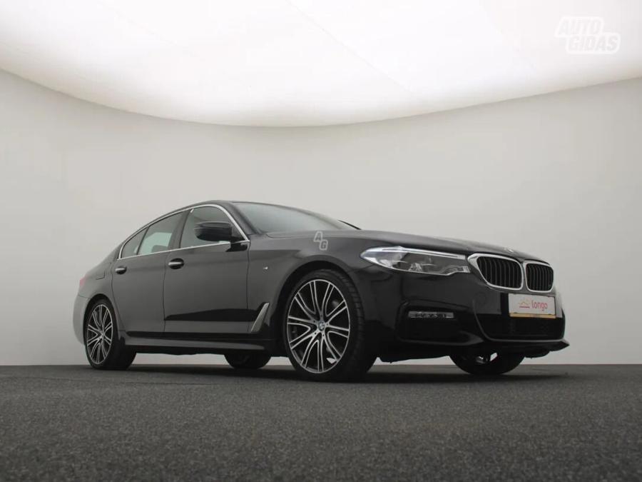 Black BMW 520 2017 in Vilnius, with an engine capacity of 2.00 L and mileage of 171 thousand km for 21999 €, photo 11 on AUTOMOTO.COM.LV