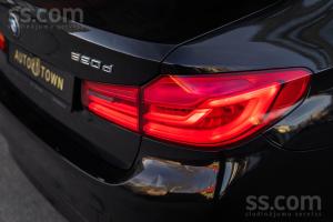 Black BMW 520 2017 in Riga, with an engine capacity of 2.00 L and mileage of 284 thousand km for 18990 €, photo 6 on AUTOMOTO.COM.LV