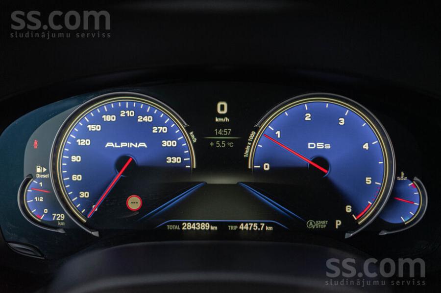 Black BMW 520 2017 in Riga, with an engine capacity of 2.00 L and mileage of 284 thousand km for 18990 €, photo 18 on AUTOMOTO.COM.LV