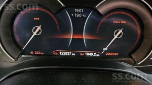 Black BMW 520 2017 in Riga, with an engine capacity of 2.00 L and mileage of 123 thousand km for 21000 €, photo 7 on AUTOMOTO.COM.LV