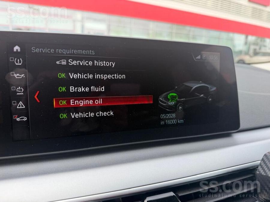 Black BMW 520 2017 in Riga, with an engine capacity of 2.00 L and mileage of 117 thousand km for 20900 €, photo 13 on AUTOMOTO.COM.LV