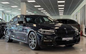 Black BMW 520 2017 in Klaipeda, with an engine capacity of 2.00 L and mileage of 285 thousand km for 22999 €, photo 16 on AUTOMOTO.COM.LV