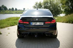 Black BMW 520 2017 in Visaginas, with an engine capacity of 2.00 L and mileage of 362 thousand km for 20700 €, photo 23 on AUTOMOTO.COM.LV
