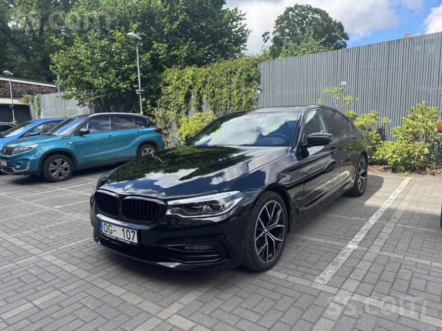 Melns BMW 520 2017 Rīga, ar dzinēja tilpumu 2.00 L un nobraukumu 135 tūkst. km par 23500 €, foto 1 vietnē AUTOMOTO.COM.LV