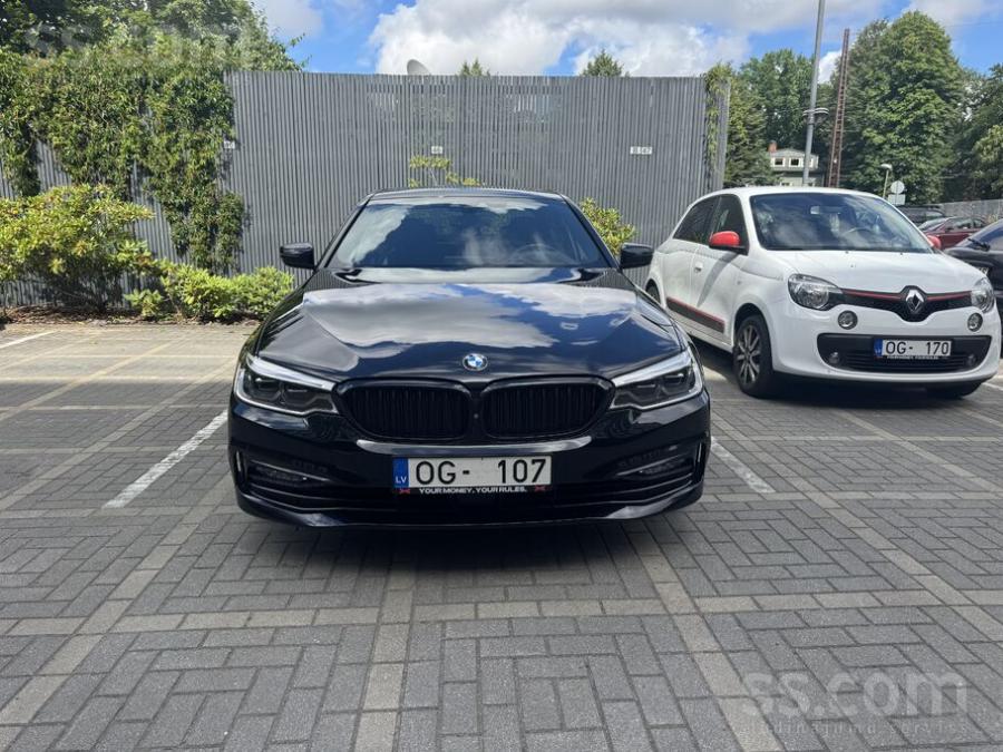 Melns BMW 520 2017 Rīga, ar dzinēja tilpumu 2.00 L un nobraukumu 135 tūkst. km par 23500 €, foto 3 vietnē AUTOMOTO.COM.LV