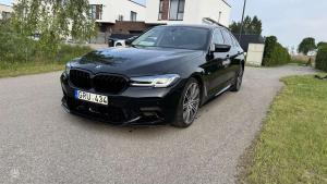 Black BMW 520 2017 in Vilnius, with an engine capacity of 2.00 L and mileage of 210 thousand km for 21999 €, photo 6 on AUTOMOTO.COM.LV