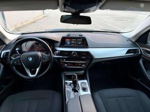 Black BMW 520 2017 in Panevezys, with an engine capacity of 2.00 L and mileage of 203 thousand km for 17350 €, photo 9 on AUTOMOTO.COM.LV
