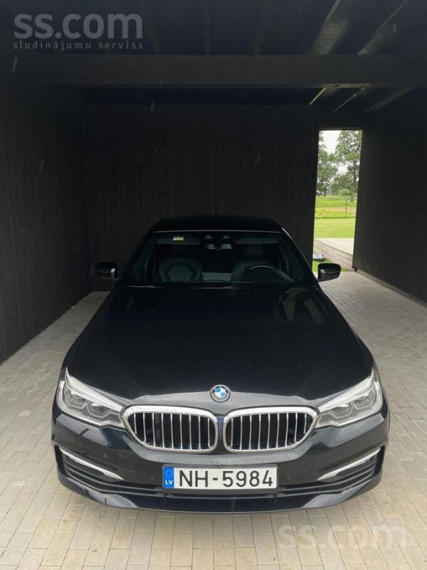 Melns BMW 520 2017 Rīga, ar dzinēja tilpumu 2.00 L un nobraukumu 221 tūkst. km par 16980 €, foto 1 vietnē AUTOMOTO.COM.LV