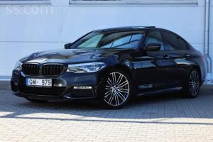 Melns BMW 520 2017 Rīga, ar dzinēja tilpumu 2.00 L un nobraukumu 0 tūkst. km par 20995 €, foto  vietnē AUTOMOTO.COM.LV