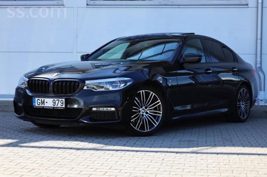 Melns BMW 520 2017 Rīga, ar dzinēja tilpumu 2.00 L un nobraukumu 0 tūkst. km par 20995 €, foto 1 vietnē AUTOMOTO.COM.LV