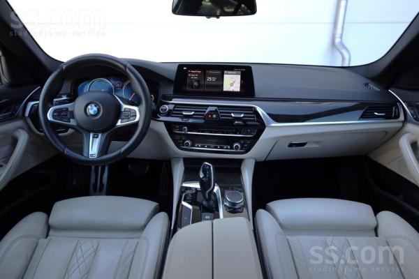 Black BMW 520 2017 in Riga, with an engine capacity of 2.00 L and mileage of 0 thousand km for 20995 €, photo 8 on AUTOMOTO.COM.LV