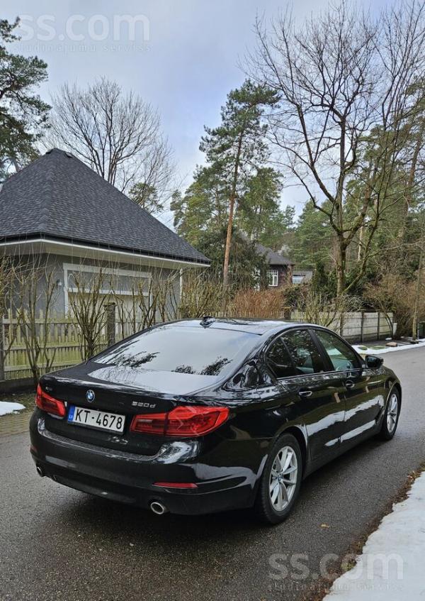 Melns BMW 520 2017 Rīga, ar dzinēja tilpumu 2.00 L un nobraukumu 126 tūkst. km par 20500 €, foto 3 vietnē AUTOMOTO.COM.LV