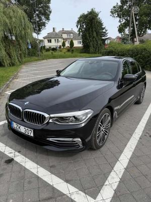 Melns BMW 520 2017 Telšiai, ar dzinēja tilpumu 2.00 L un nobraukumu 152 tūkst. km par 19500 €, foto  vietnē AUTOMOTO.COM.LV