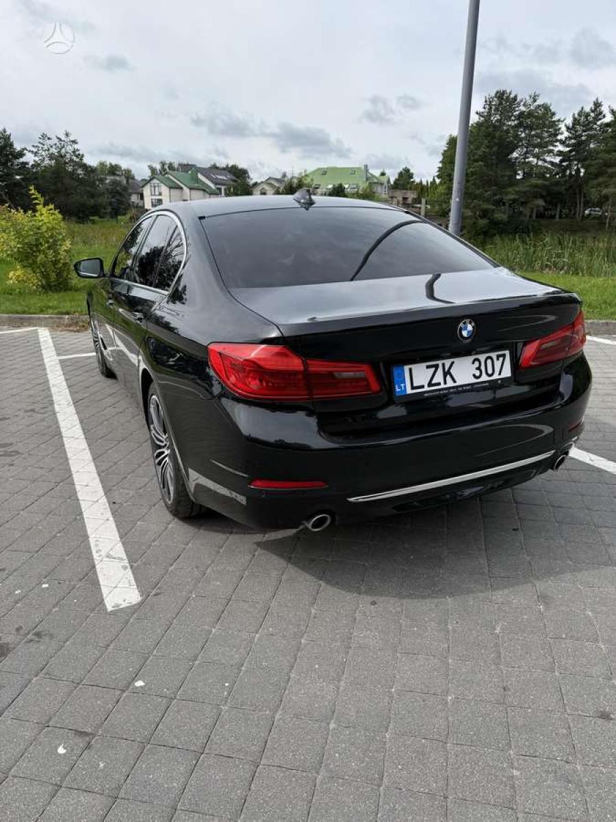 Melns BMW 520 2017 Telšiai, ar dzinēja tilpumu 2.00 L un nobraukumu 152 tūkst. km par 19500 €, foto 5 vietnē AUTOMOTO.COM.LV