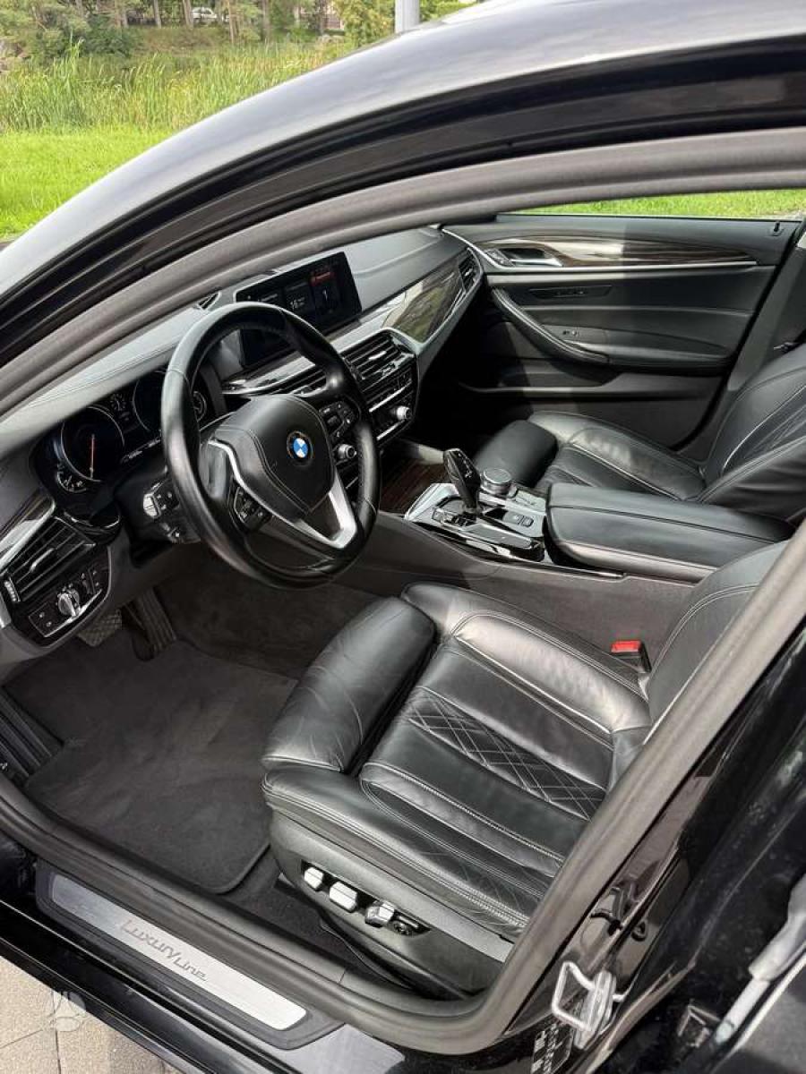 Melns BMW 520 2017 Telšiai, ar dzinēja tilpumu 2.00 L un nobraukumu 152 tūkst. km par 19500 €, foto 6 vietnē AUTOMOTO.COM.LV