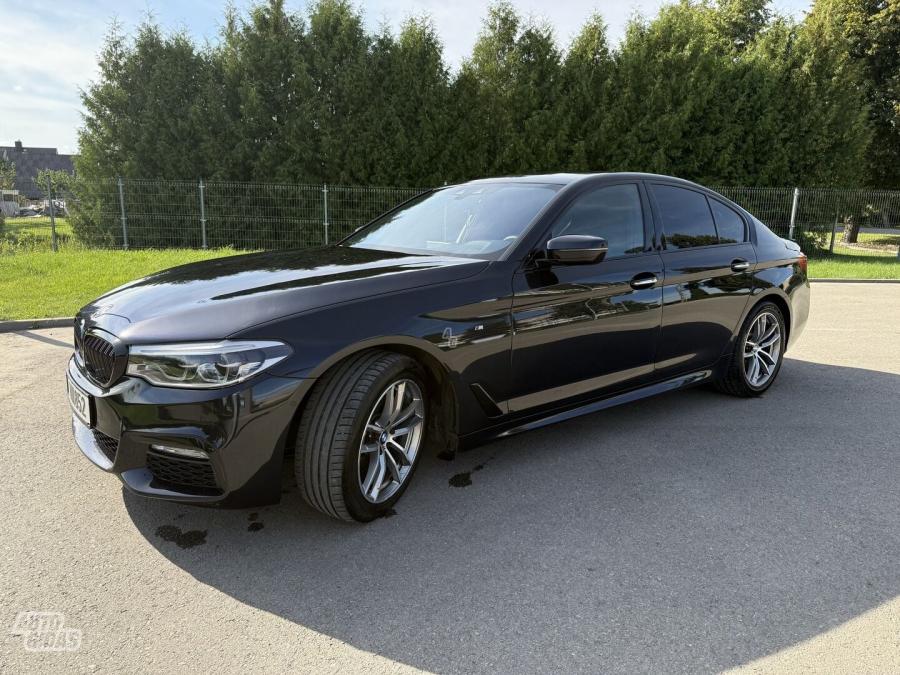 Black BMW 520 2017 in Klaipeda, with an engine capacity of 2.00 L and mileage of 327 thousand km for 17500 €, photo 4 on AUTOMOTO.COM.LV