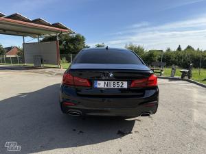 Black BMW 520 2017 in Klaipeda, with an engine capacity of 2.00 L and mileage of 327 thousand km for 17500 €, photo 8 on AUTOMOTO.COM.LV