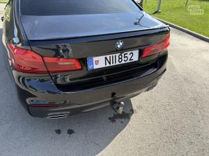 Black BMW 520 2017 in Klaipeda, with an engine capacity of 2.00 L and mileage of 327 thousand km for 17500 €, photo 9 on AUTOMOTO.COM.LV