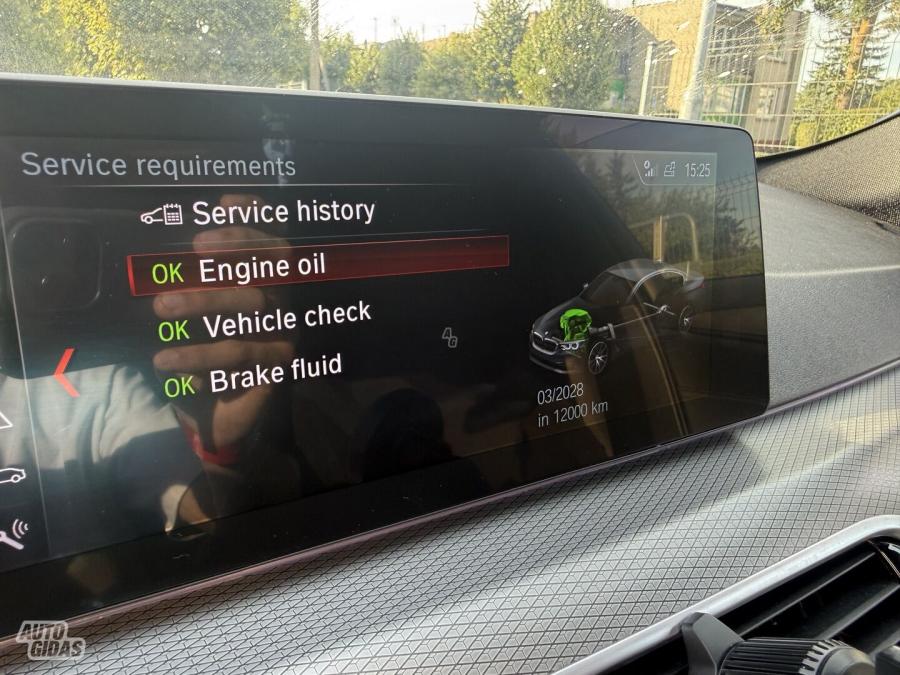 Black BMW 520 2017 in Klaipeda, with an engine capacity of 2.00 L and mileage of 327 thousand km for 17500 €, photo 18 on AUTOMOTO.COM.LV