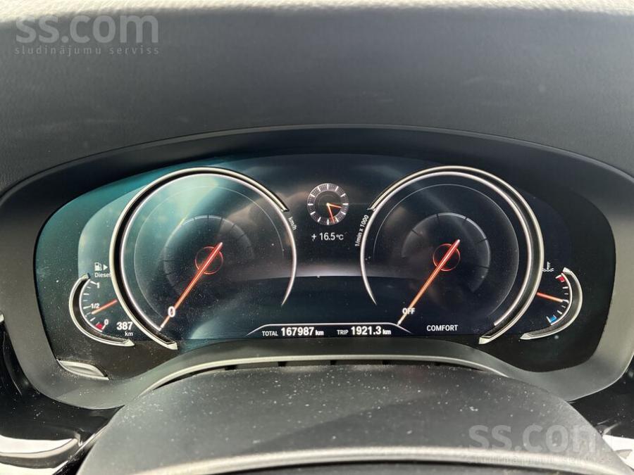Черный БМВ 520 2017 в Юрмала, объемом двигателя 2.00 л и пробегом 169 тыс. км за 23900 €, фото 18 на AUTOMOTO.COM.LV