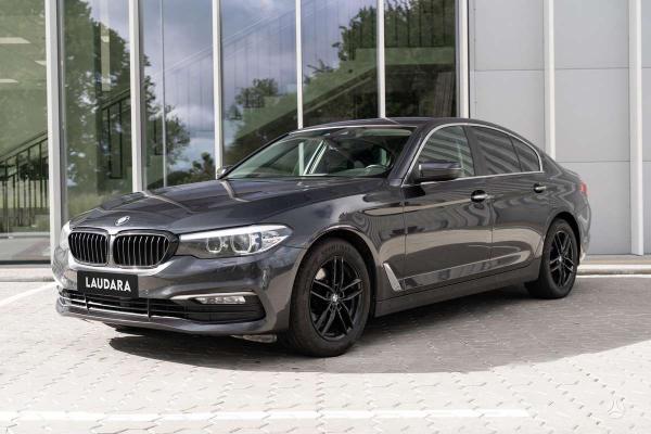 Melns BMW 520 2017 Viļņa, ar dzinēja tilpumu 2.00 L un nobraukumu 205 tūkst. km par 16450 €, foto 1 vietnē AUTOMOTO.COM.LV