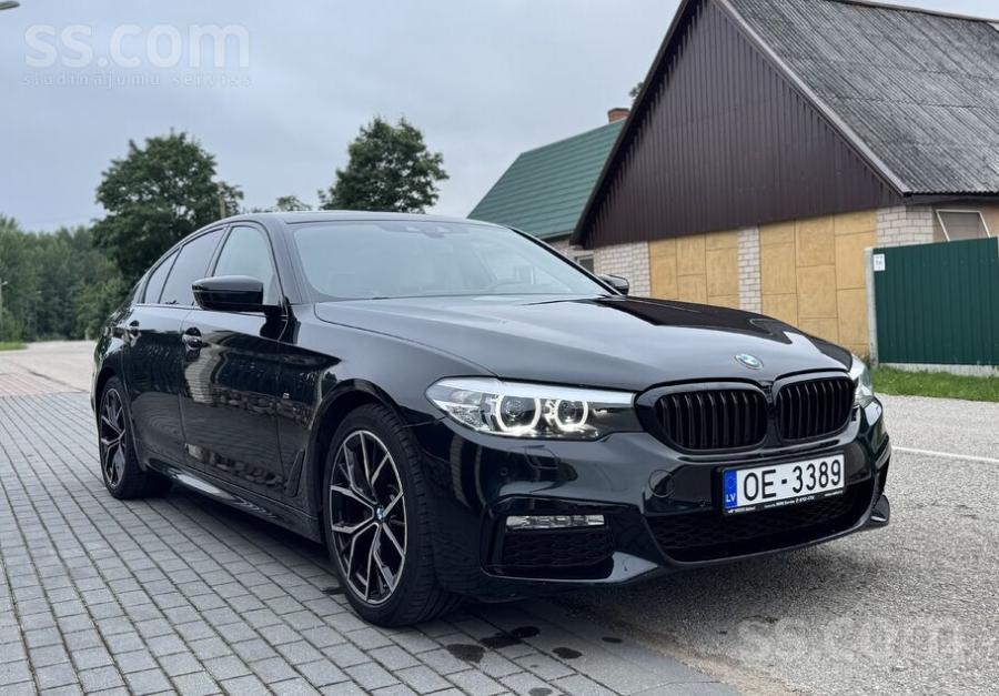 Melns BMW 520 2018 Rīga, ar dzinēja tilpumu 2.00 L un nobraukumu 230 tūkst. km par 20950 €, foto 2 vietnē AUTOMOTO.COM.LV