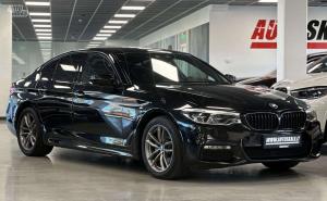 Melns BMW 520 2018 Klaipėda, ar dzinēja tilpumu 2.00 L un nobraukumu 268 tūkst. km par 23450 €, foto  vietnē AUTOMOTO.COM.LV