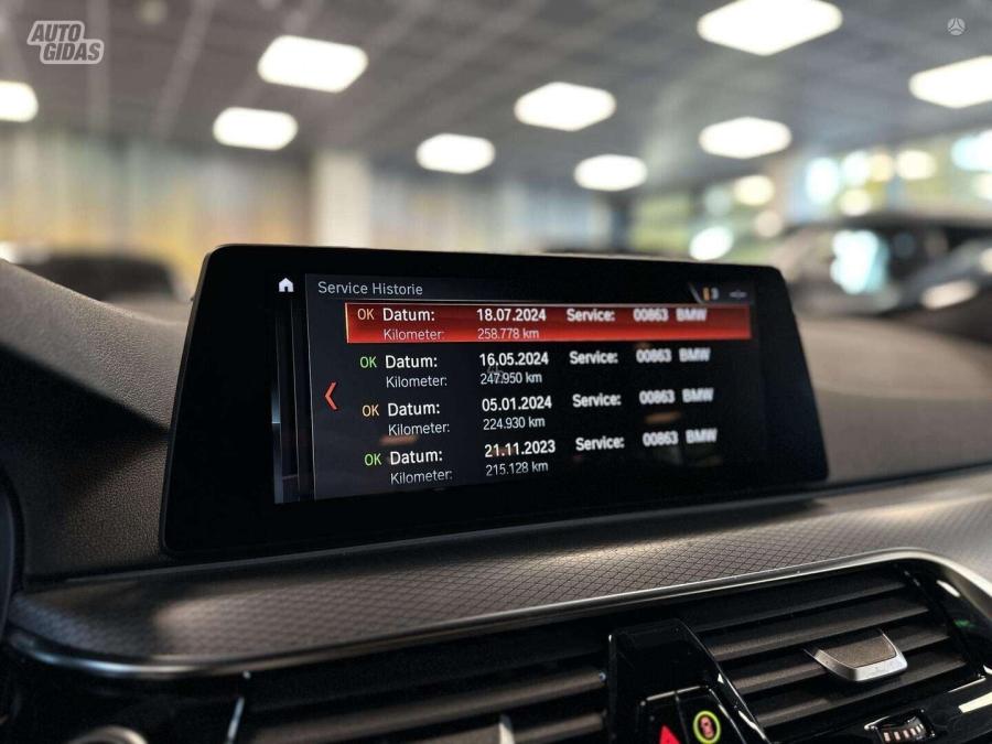 Melns BMW 520 2018 Klaipėda, ar dzinēja tilpumu 2.00 L un nobraukumu 268 tūkst. km par 23450 €, foto 25 vietnē AUTOMOTO.COM.LV